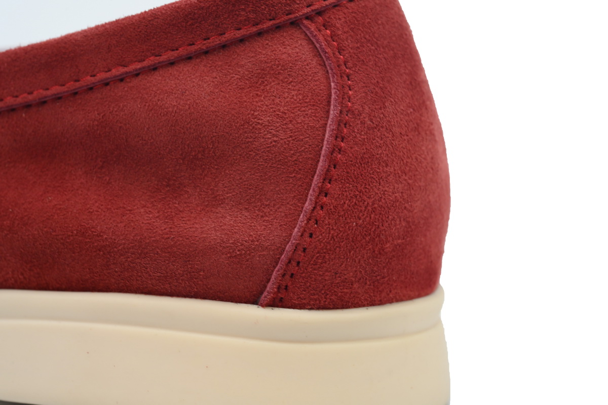 Loro P Summer Charms Walk Loafers Claret - CovFlex